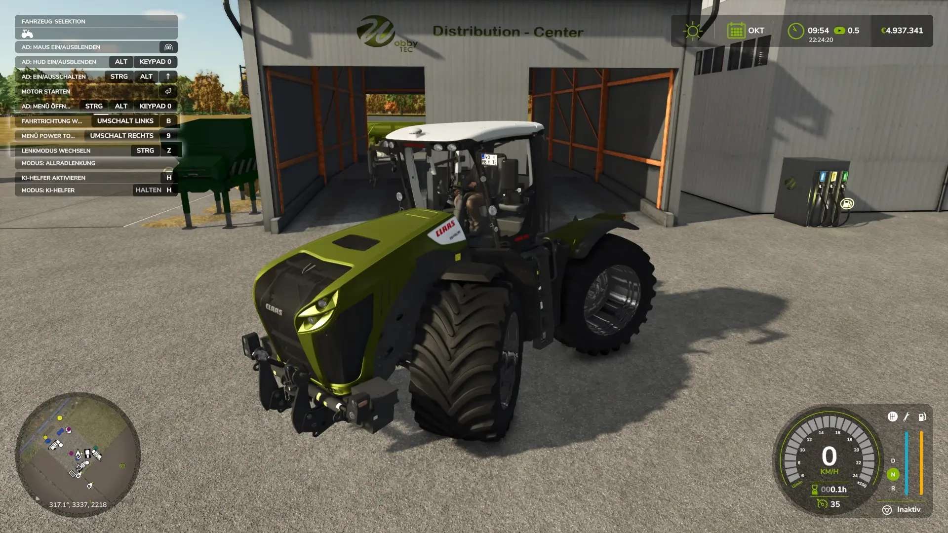 LS 25 CLAAS Xerion 5000 WobbyTec v1.0.0.4 - Farming Simulator 2025 mod, LS 2025 mod / FS 25 mod