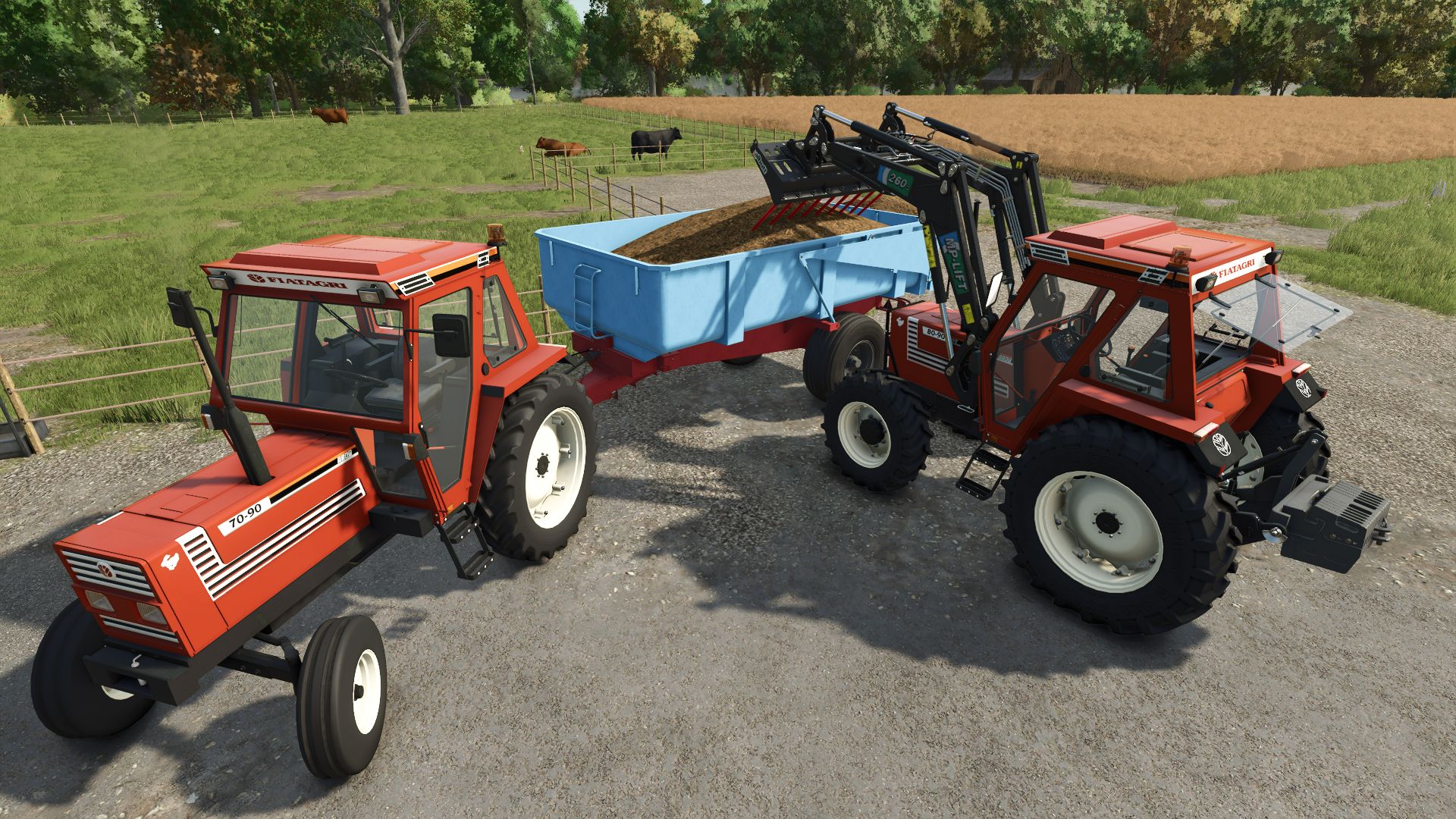 LS 25 Fiatagri 90 Series V1.0.0.0 - Farming Simulator 2025 mod, LS 2025 mod / FS 25 mod