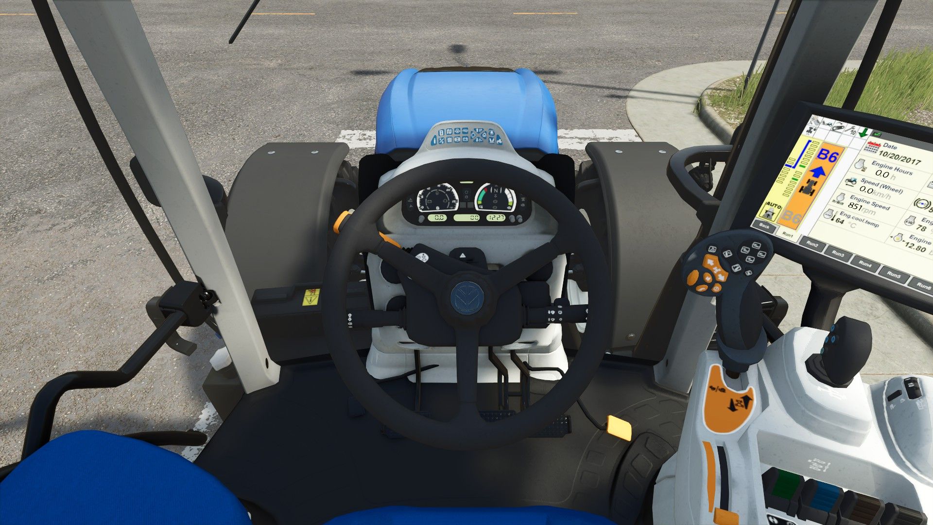 LS 25 New Holland T6 V1.0.0.0 - Farming Simulator 2025 mod, LS 2025 mod / FS 25 mod