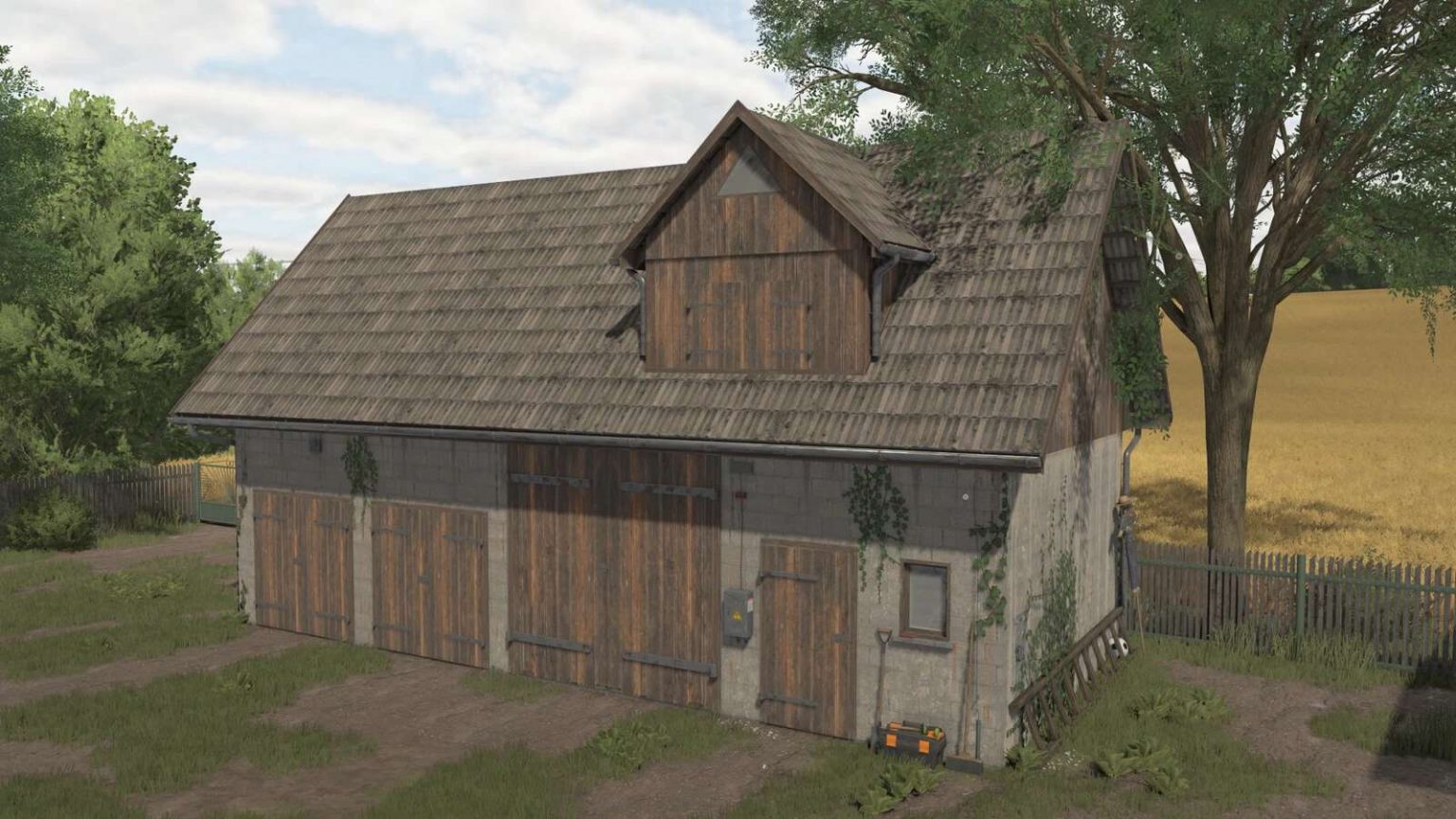 LS 25 Utility Building v1.0.0.0 - Farming Simulator 2025 mod, LS 2025 ...