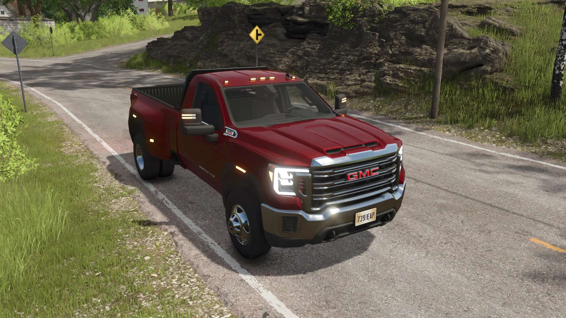 LS 25 2020 GMC Sierra 3500HD v1.0.0.0 - Farming Simulator 2025 mod, LS 2025 mod / FS 25 mod