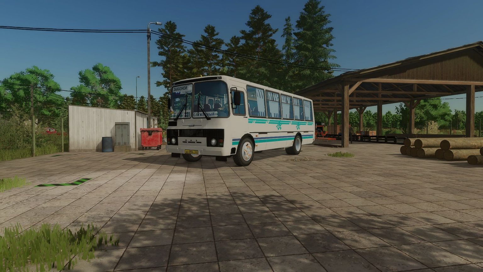 LS 25 Bus Paz 4234 V1.0.0.0 - Farming Simulator 2025 mod, LS 2025 mod ...