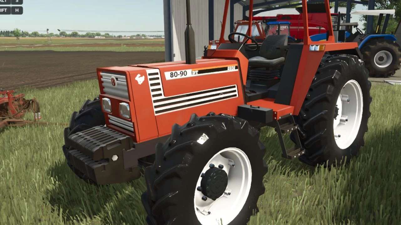 LS 25 Fiatagri 70-90/80-90 No Cab Series v1.0.0.1 - Farming Simulator 2025 mod, LS 2025 mod / FS ...