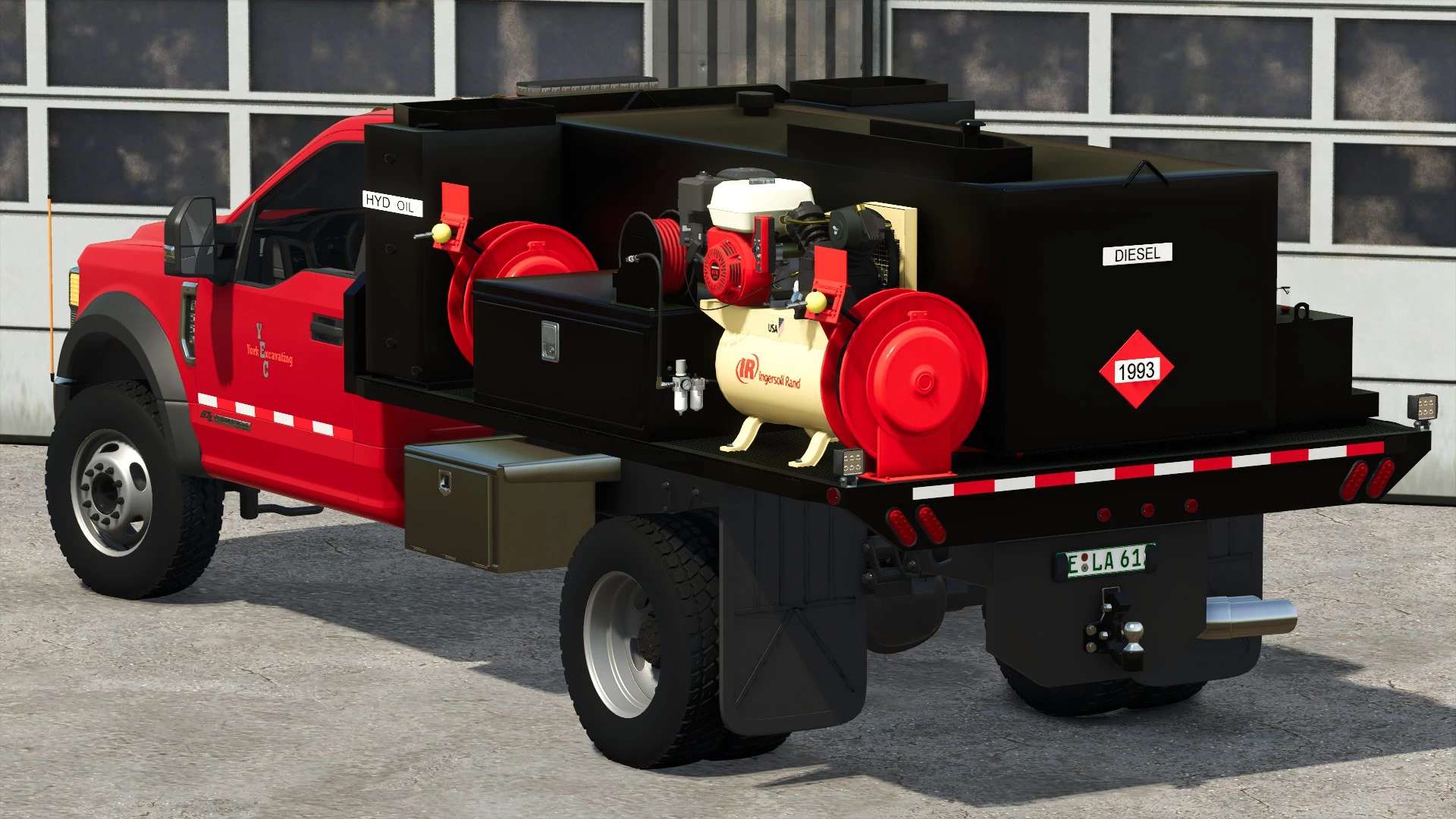 LS 25 Ford F550 Septic Service & Fuel and Lube Trucks v1.0.0.0 ...