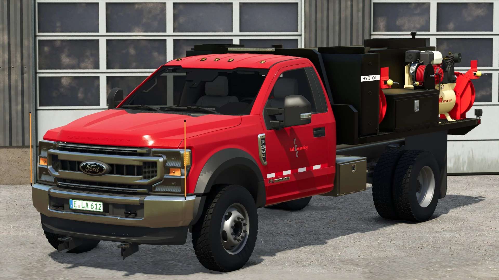 LS 25 Ford F550 Septic Service & Fuel and Lube Trucks v1.0.0.0 ...