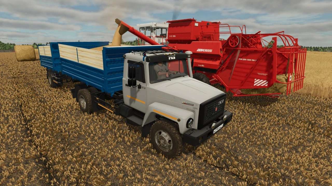 LS 25 GAZ-3307 v1.0.4.0 - Farming Simulator 2025 mod, LS 2025 mod / FS 25 mod