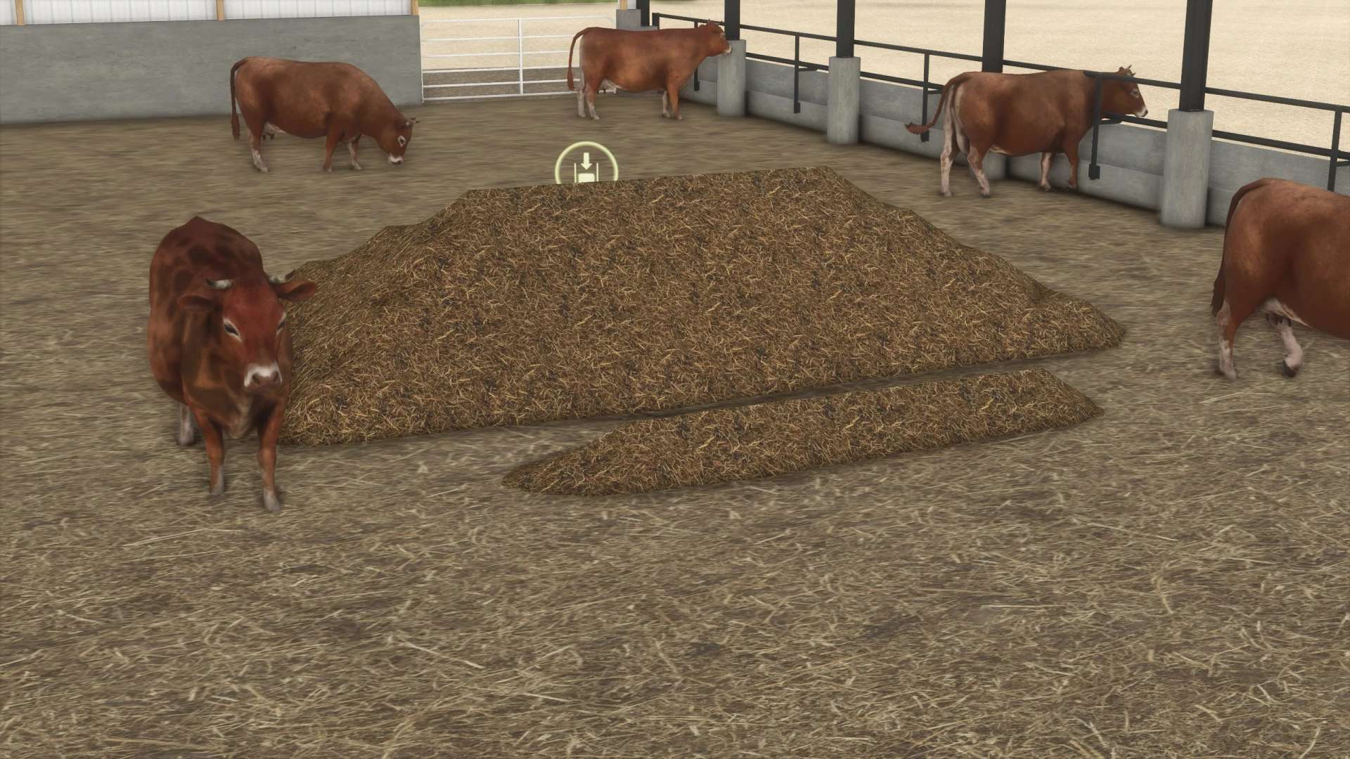 LS 25 Hoop Cattle Barn v1.0.0.0 - Farming Simulator 2025 mod, LS 2025 ...