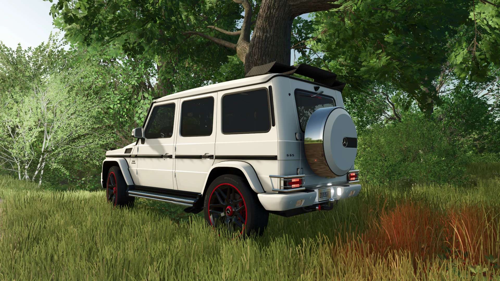 LS 25 Mercedes Benz G65 AMG v1.2.0.0 - Farming Simulator 2025 mod, LS 2025 mod / FS 25 mod