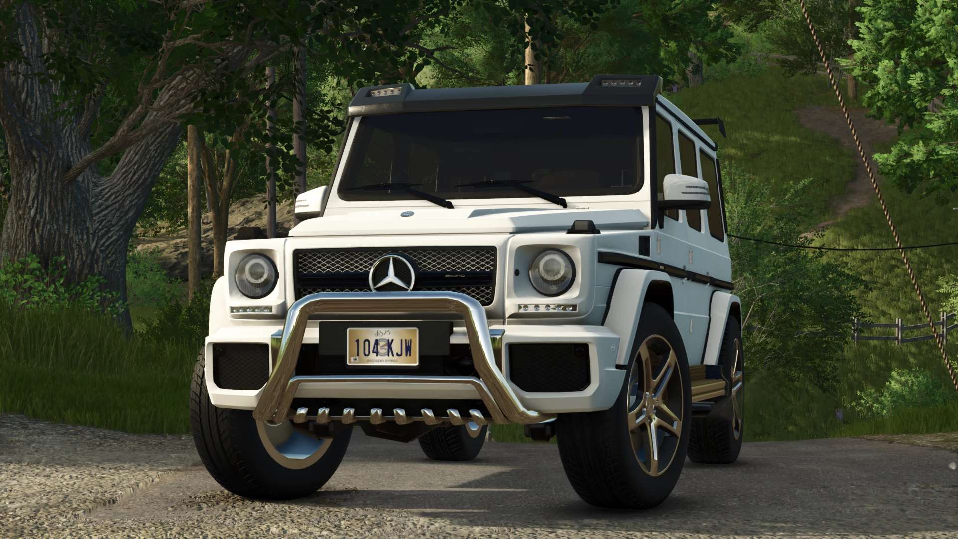 LS 25 Mercedes Benz G65 AMG v1.2.0.0 - Farming Simulator 2025 mod, LS 2025 mod / FS 25 mod