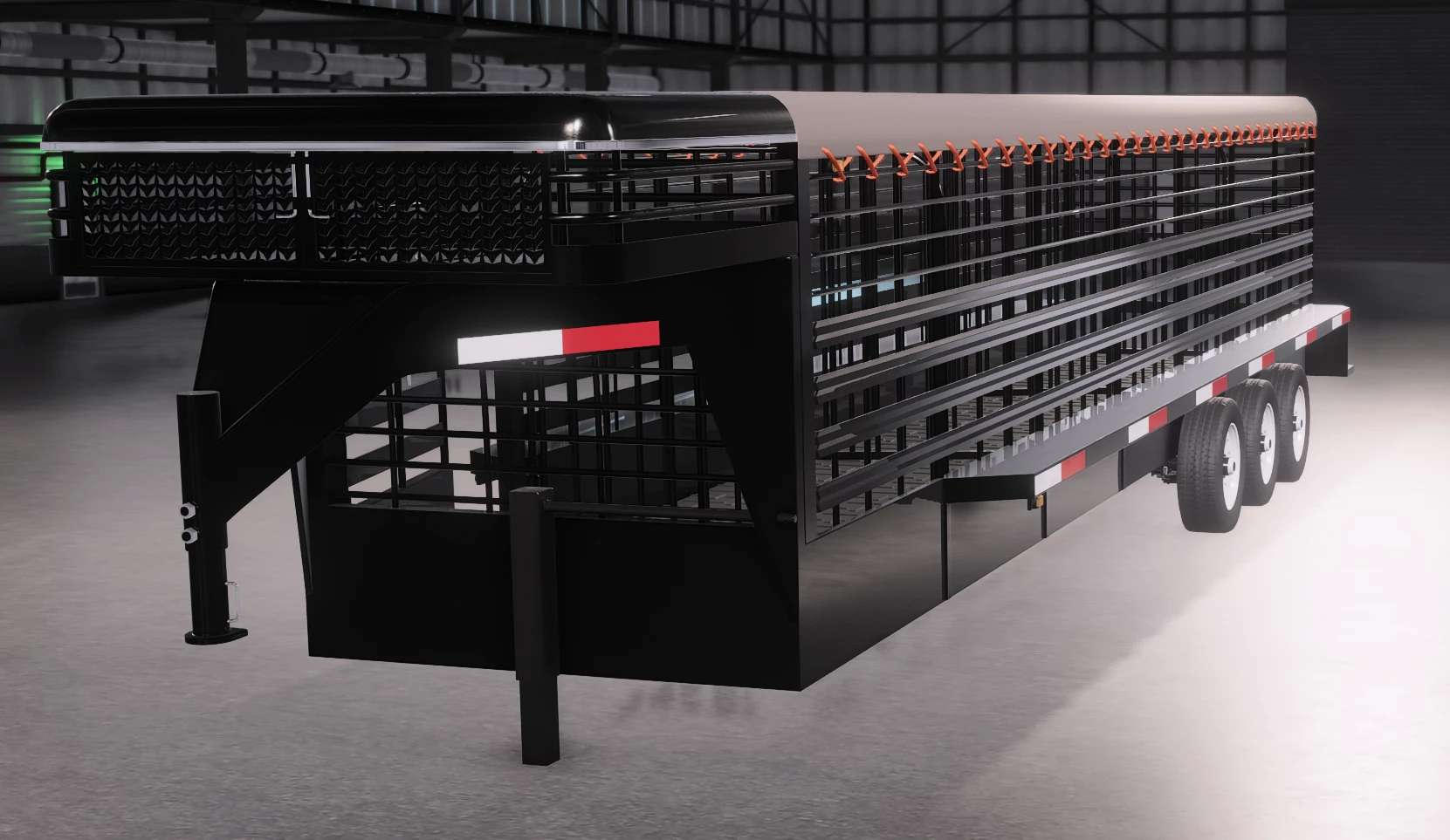 LS 25 Neck Over Cattle Trailer v1.0.0.0 - Farming Simulator 2025 mod ...