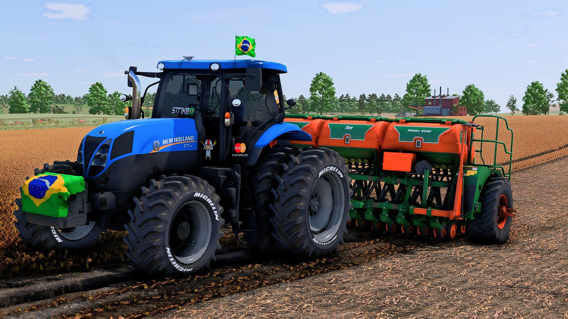 LS 25 New Holland T7 205 V1.0.0.0 - Farming Simulator 2025 mod, LS 2025 mod / FS 25 mod