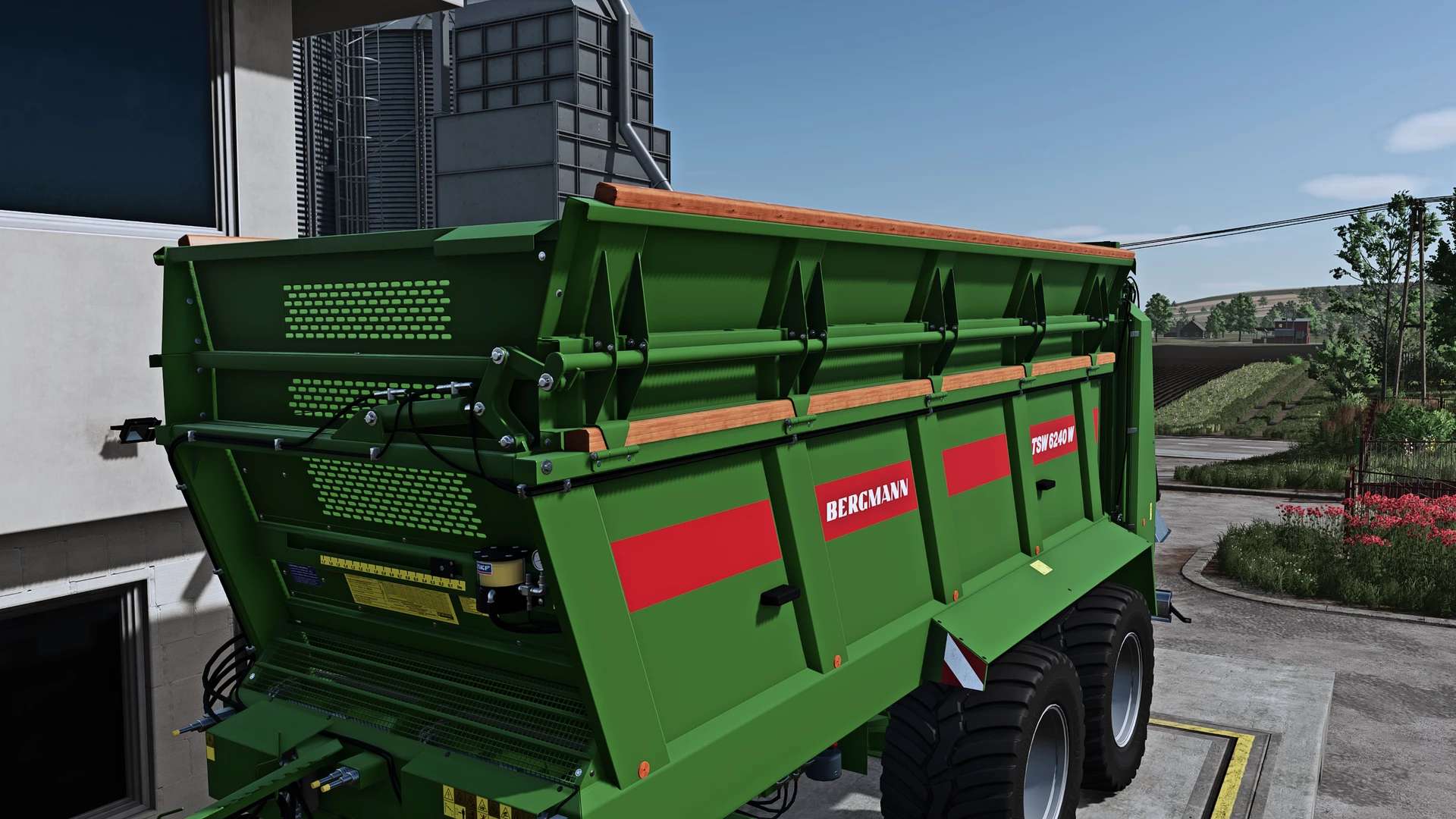LS 25 BERGMANN TSW 6240 W v1.0.0.0 - Farming Simulator 2025 mod, LS 2025 mod / FS 25 mod