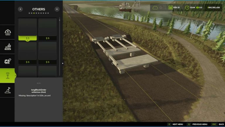 LS 25 Interstate and Bridge Mod v1.0.0.0 - Farming Simulator 2025 mod ...