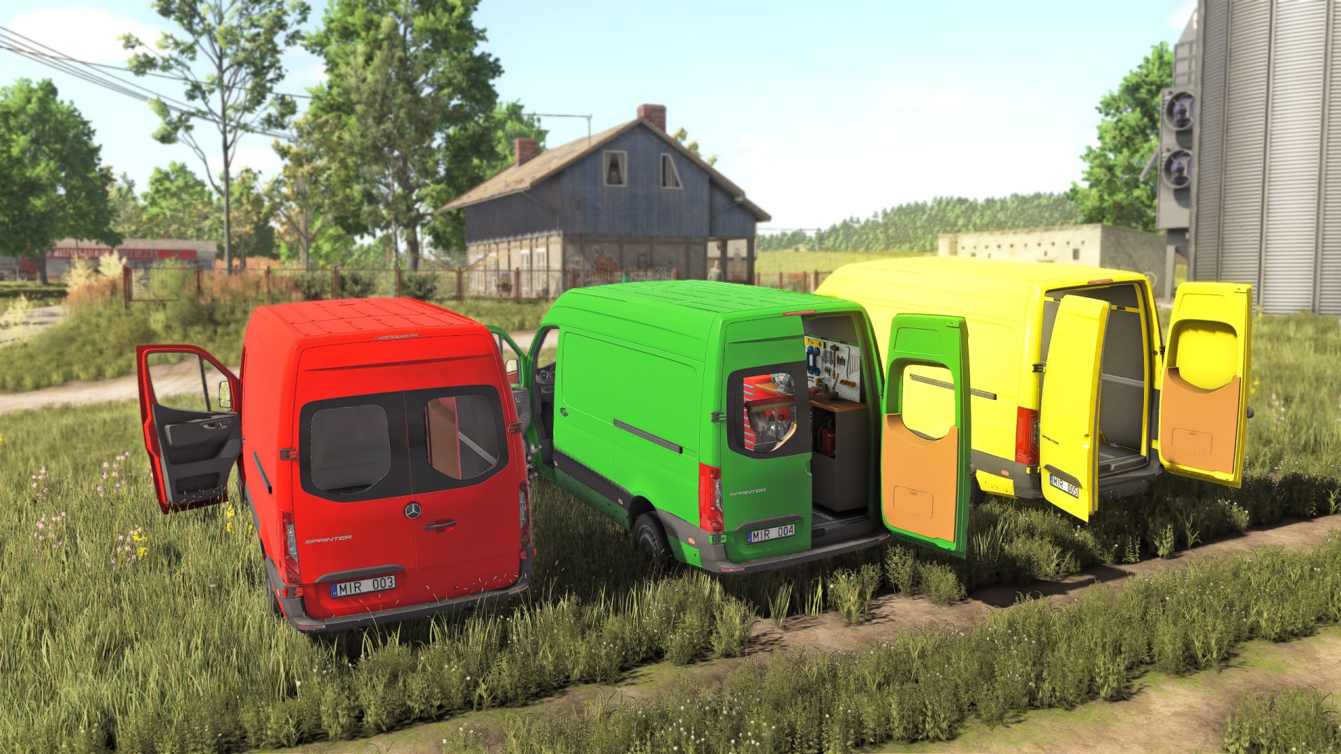 LS 25 Mercedes-Benz Sprinter 2021 V1.0.0.0 - Farming Simulator 2025 mod, LS 2025 mod / FS 25 mod
