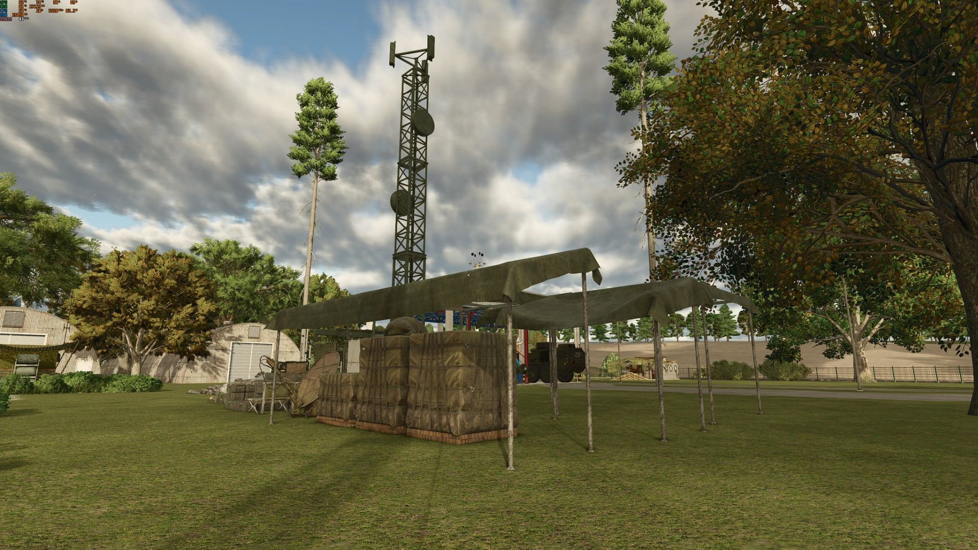 LS 25 Military communications antenna V1.0.0.0 - Farming Simulator 2025 ...