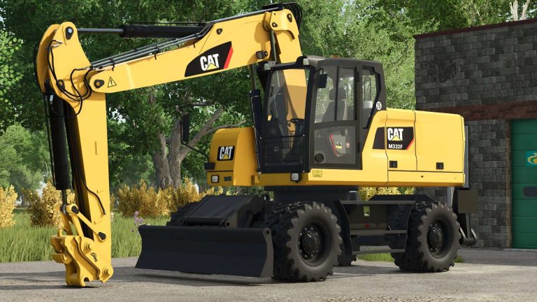 LS 25 CAT M322F v1.0.0.0 - Farming Simulator 2025 mod, LS 2025 mod / FS 25 mod