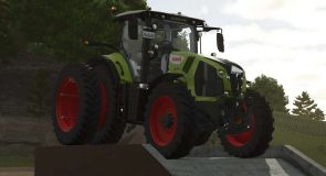 LS 25 Claas AXION 800-870 Rust Edition v1.0.0.0 - Farming Simulator 2025 mod, LS 2025 mod / FS ...