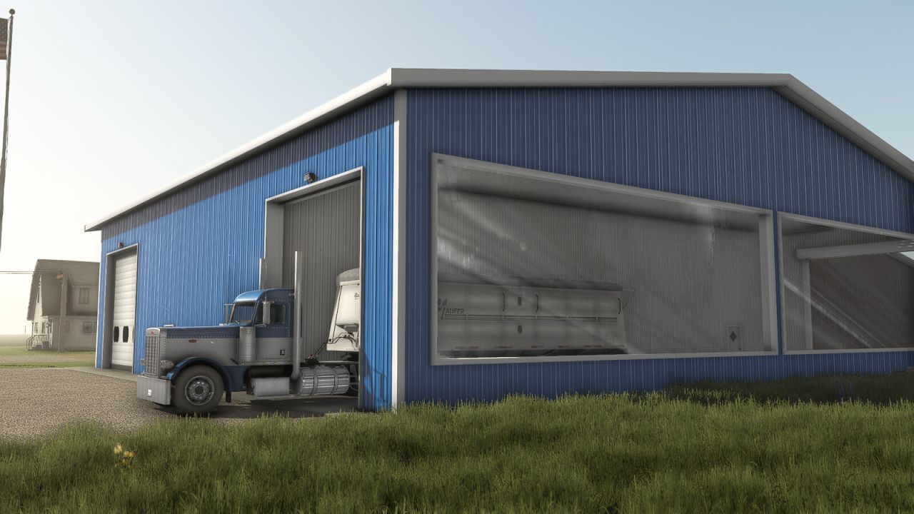 LS 25 Garage With Large Windows V1.0.0.0 - Farming Simulator 2025 mod ...