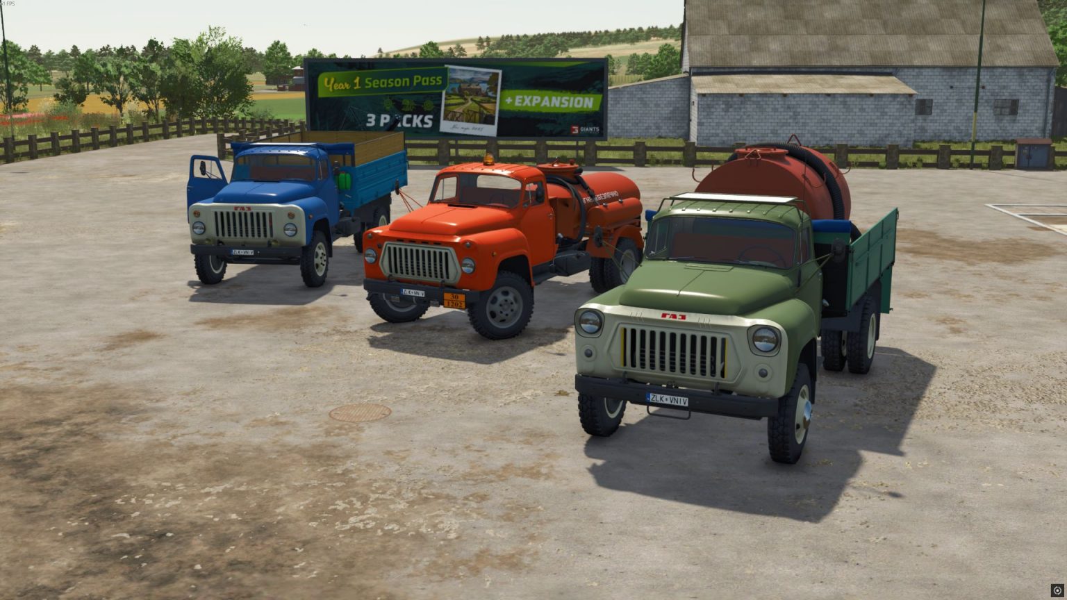 LS 25 GAZ-52/53 V1.0.0.0 - Farming Simulator 2025 mod, LS 2025 mod / FS ...