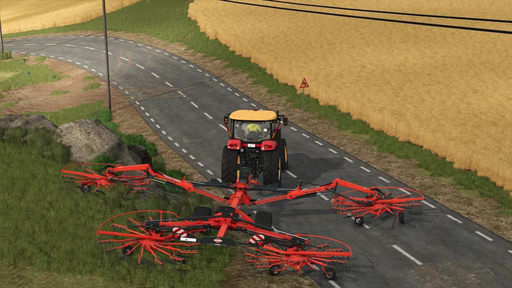 LS 25 Kuhn GA 15131 Rust Edition v1.0.0.0 - Farming Simulator 2025 mod, LS 2025 mod / FS 25 mod