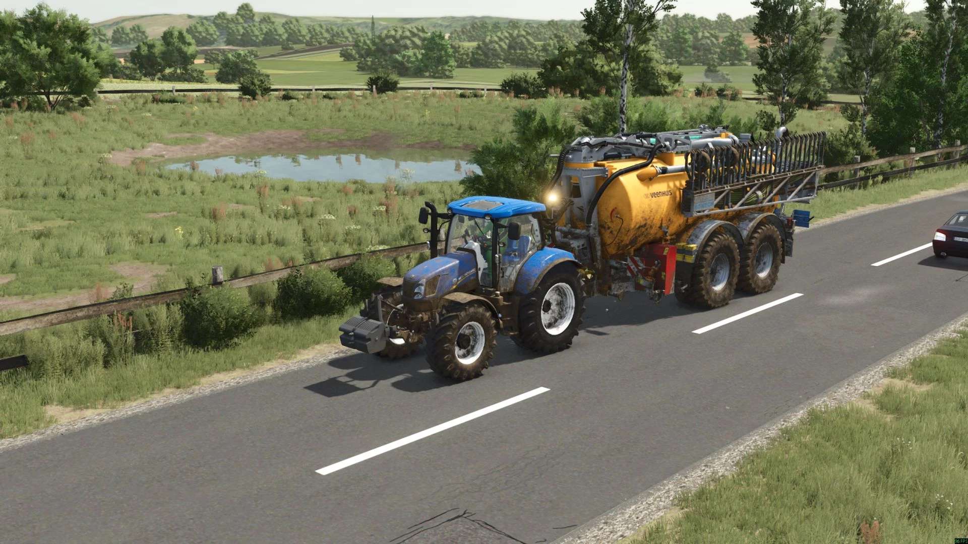 LS 25 New Holland T6 Edit v1.0.0.0 - Farming Simulator 2025 mod, LS 2025 mod / FS 25 mod