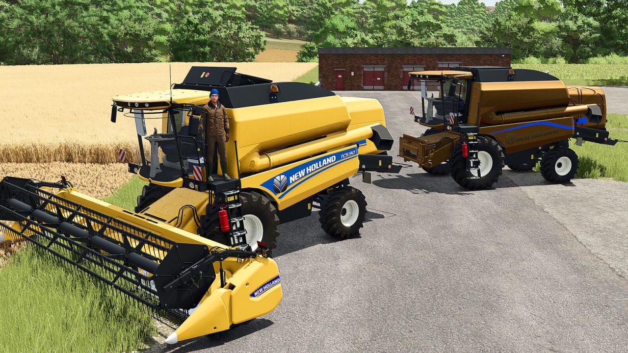 LS 25 New Holland TC5.90 V1.0.0.0 - Farming Simulator 2025 mod, LS 2025 mod / FS 25 mod