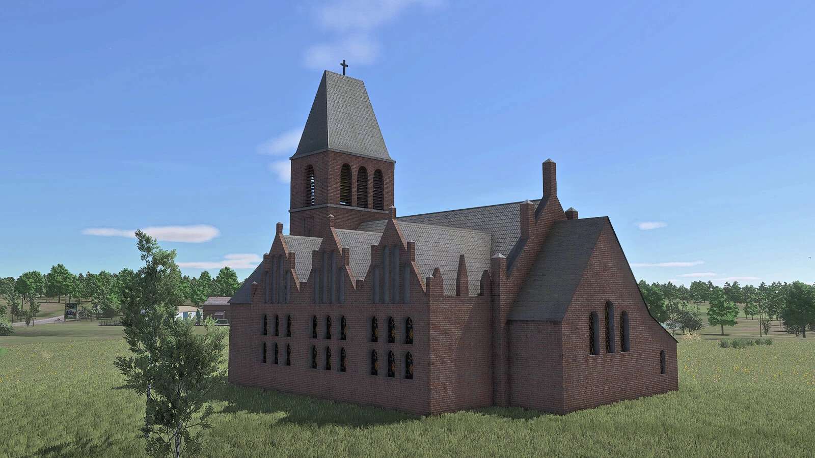 LS 25 Old Church v1.0.0.0 - Farming Simulator 2025 mod, LS 2025 mod ...
