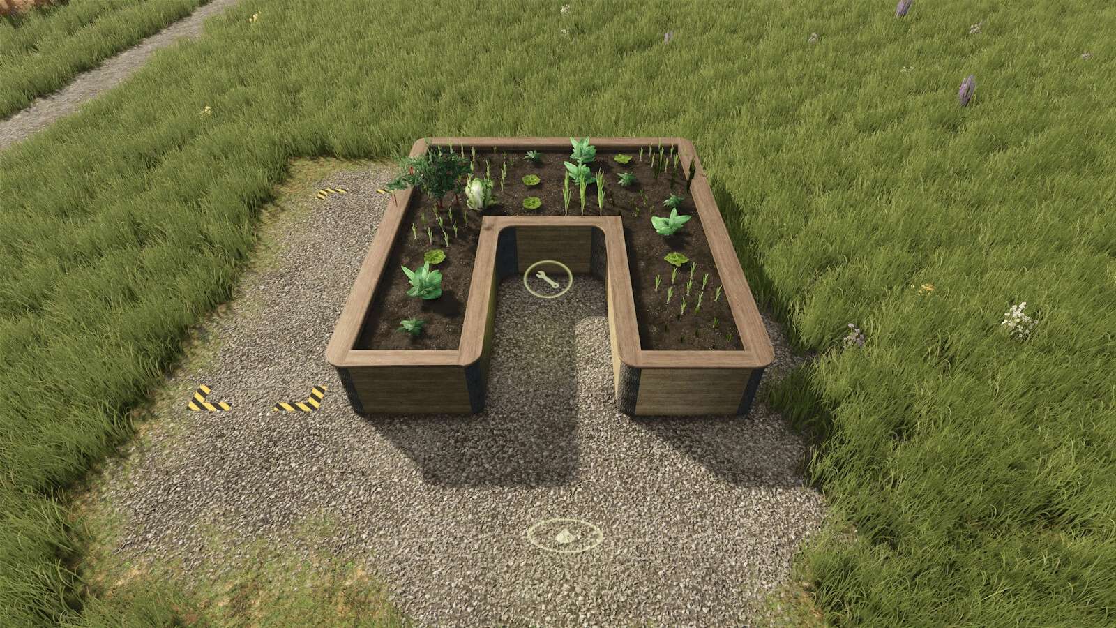 LS 25 Raised Bed v1.0.0.0 - Farming Simulator 2025 mod, LS 2025 mod / FS 25 mod