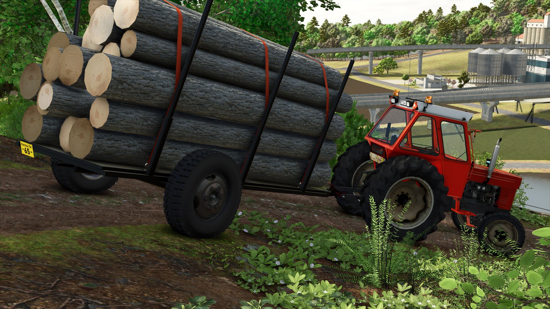 LS 25 Romanian Wood Trailer V1.0.0.0 - Farming Simulator 2025 mod, LS ...
