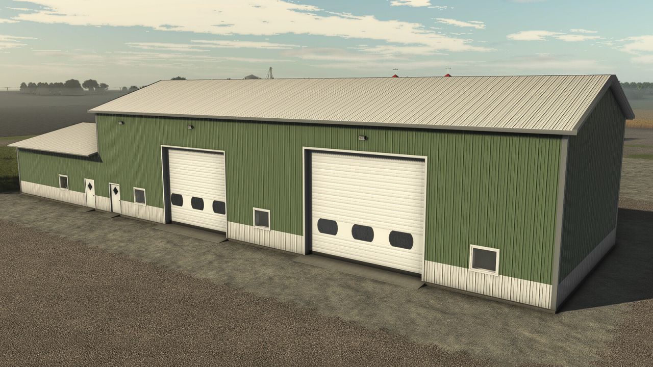 LS 25 Shed With Office V1.0.0.0 - Farming Simulator 2025 mod, LS 2025 ...