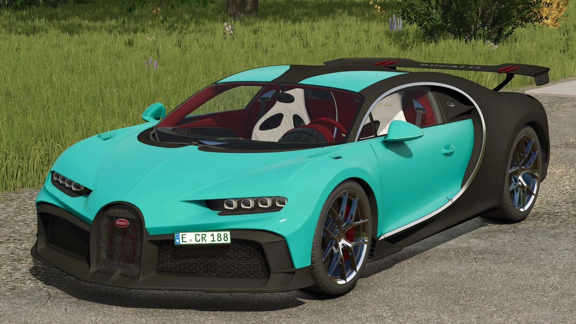 LS 25 Bugatti Chiron Sport & Pur Sport v1.0.0.0 - Farming Simulator ...