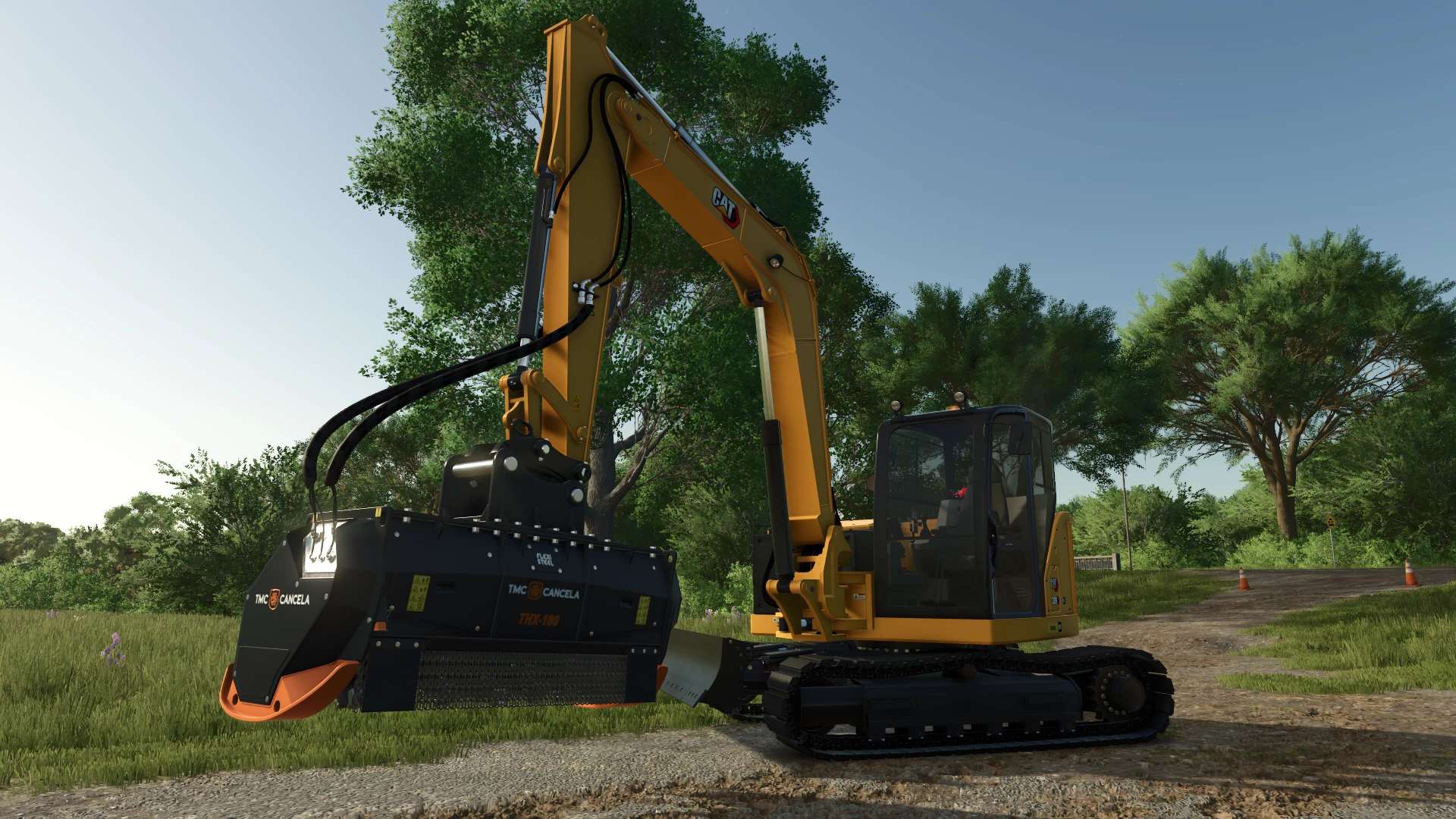 LS 25 CAT 309 CR Mini Excavator v1.1.0.0 - Farming Simulator 2025 mod ...