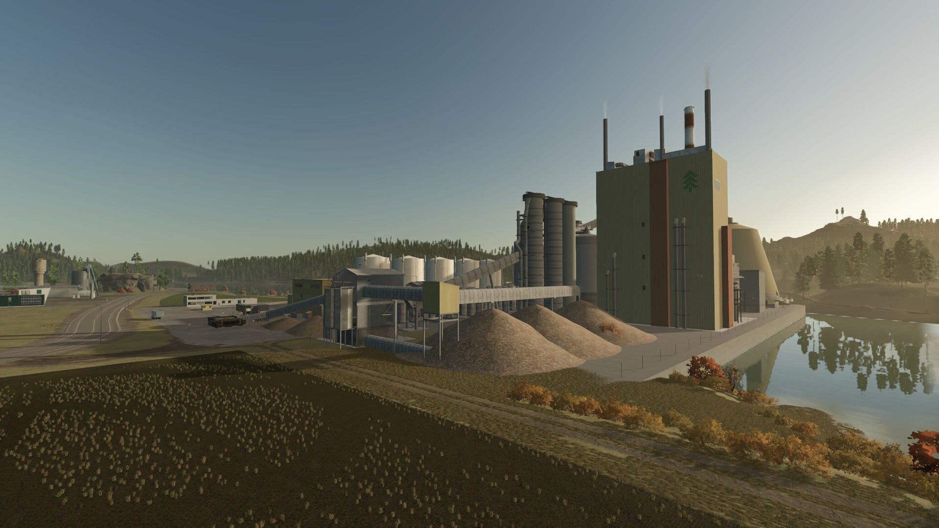 LS 25 Cellulose factory V1.1.2.0 - Farming Simulator 2025 mod, LS 2025 ...