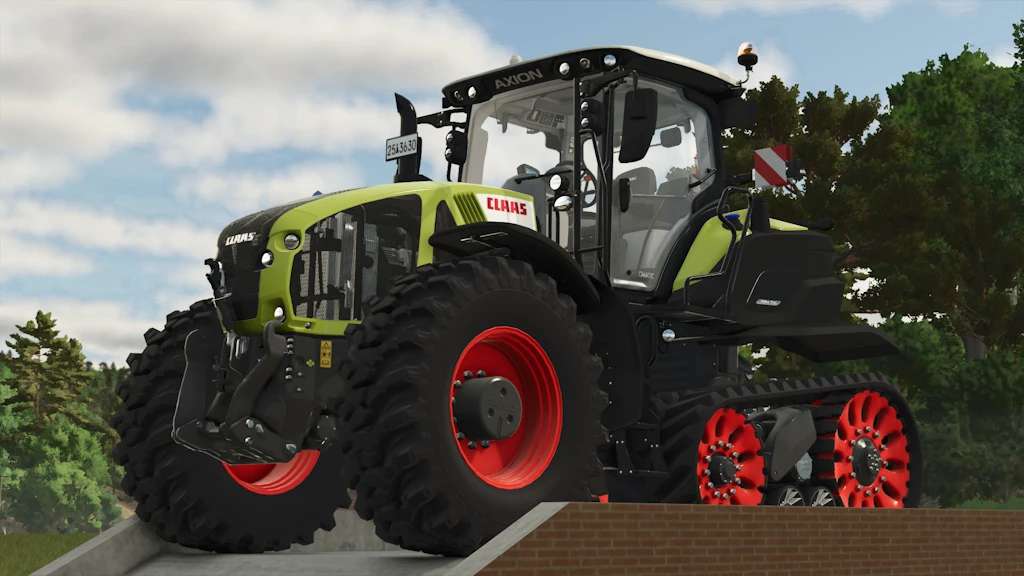 LS 25 Claas AXION 930-960 TERRA TRAC Rust Edition v1.1.0.0 - Farming Simulator 2025 mod, LS 2025 ...