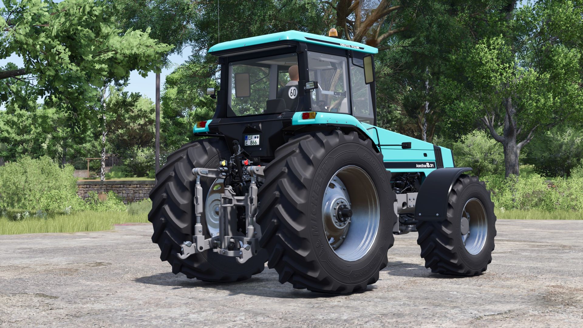 LS 25 Deutz-Fahr Agro Star 8.31 MTSH V1.2.0.0 - Farming Simulator 2025 mod, LS 2025 mod / FS 25 mod