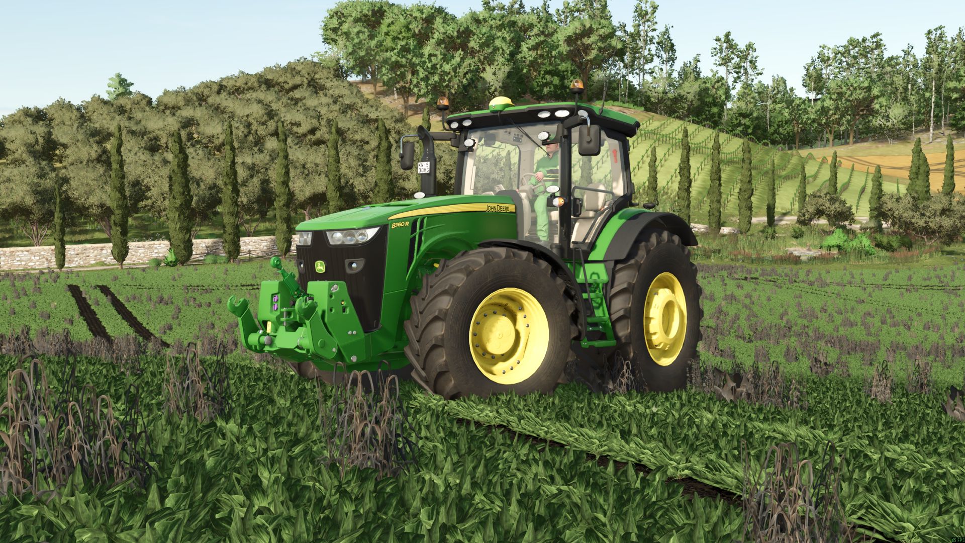 LS 25 John Deere 8R 2011 V1.0.0.0 - Farming Simulator 2025 mod, LS 2025 mod / FS 25 mod