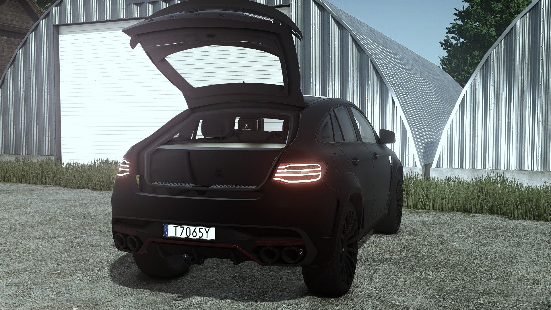 LS 25 Mercedes GLE Coupé 2018 V1.0.0.1 - Farming Simulator 2025 mod, LS ...