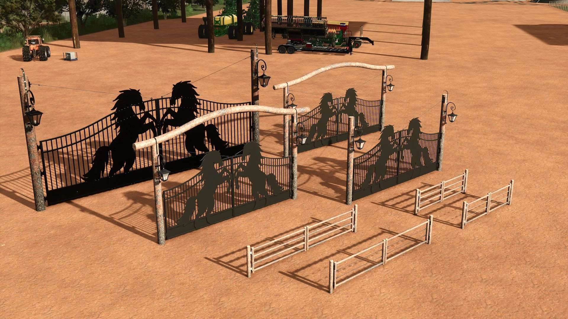 LS 25 Ranch Gates Fences Pack v1.0.0.0 - Farming Simulator 2025 mod, LS ...