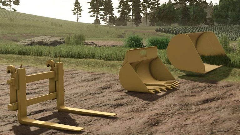LS 25 Volvo Wheel Loader Tool Pack v1.3.0.0 - Farming Simulator 2025 mod, LS 2025 mod / FS 25 mod