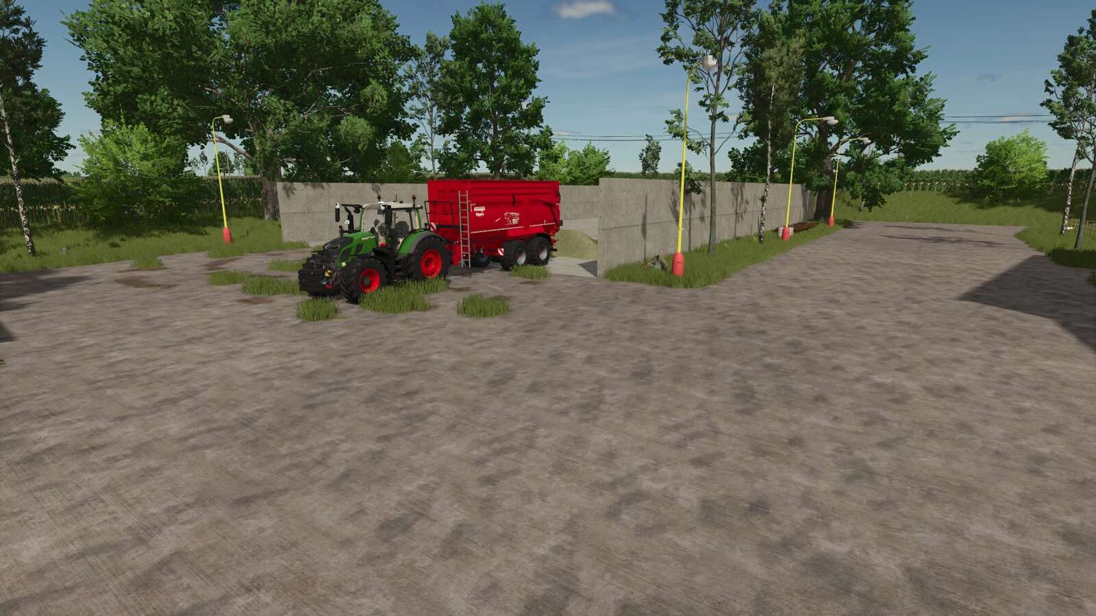 LS 25 Concrete BunkerSilos v1.0.0.0 - Farming Simulator 2025 mod, LS ...
