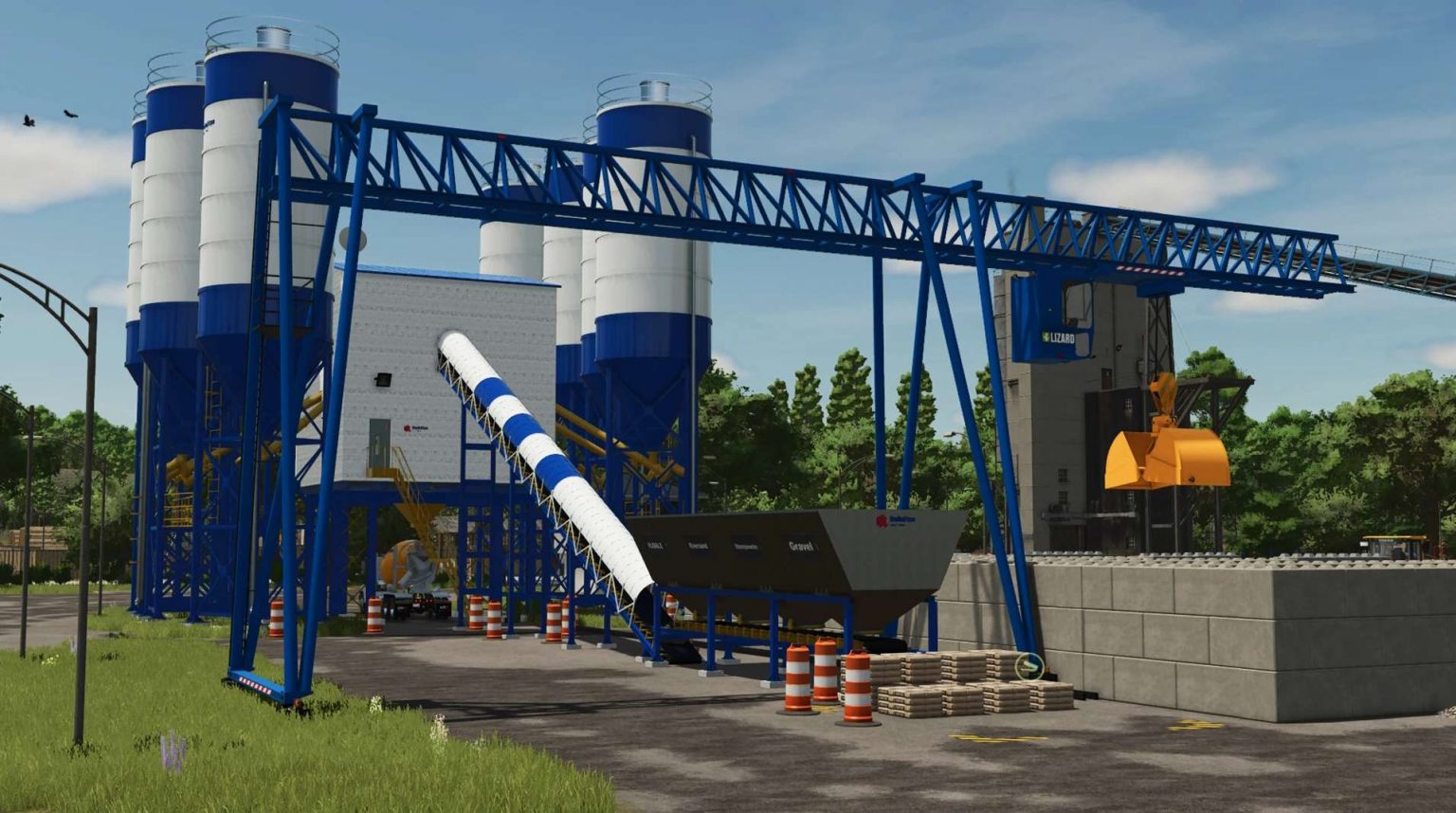 LS 25 CONCRETE FACTORY v1.0.0.0 - Farming Simulator 2025 mod, LS 2025 ...