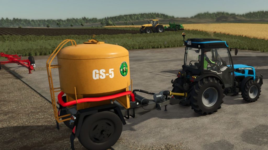 LS 25 GS5 feed distributor V1.0.0.0 - Farming Simulator 2025 mod, LS 2025 mod / FS 25 mod