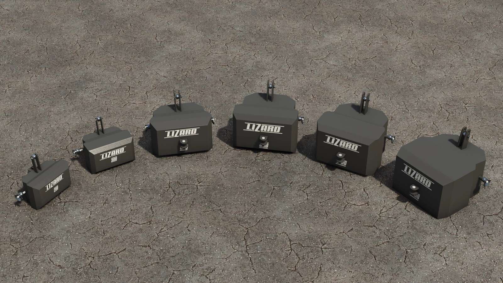 LS 25 Lizard Weight Pack v1.0.0.0 - Farming Simulator 2025 mod, LS 2025 ...
