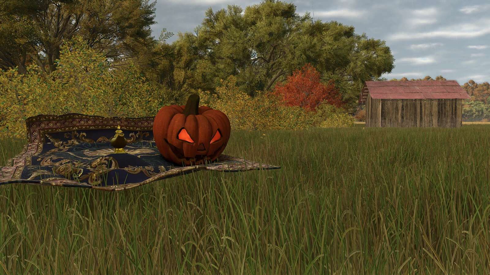 LS 25 Magic Carpet Halloween Edition v1.0.0.0 - Farming Simulator 2025 ...