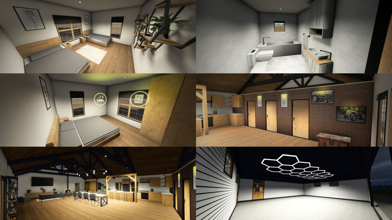 LS 25 Small Barndominium V1.0.0.0 - Farming Simulator 2025 mod, LS 2025 ...