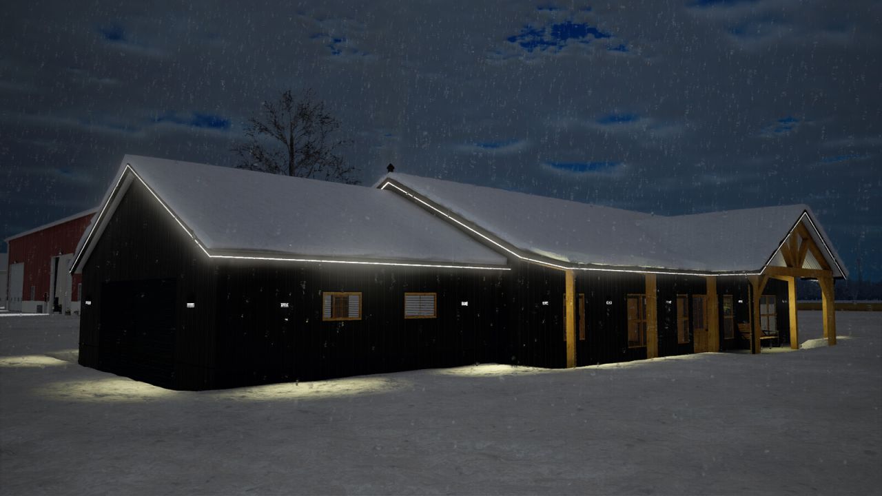 LS 25 Small Barndominium V1.0.0.0 - Farming Simulator 2025 mod, LS 2025 ...