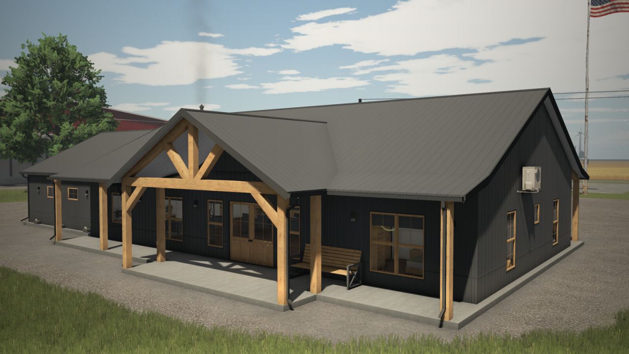 LS 25 Small Barndominium V1.0.0.0 - Farming Simulator 2025 mod, LS 2025 ...