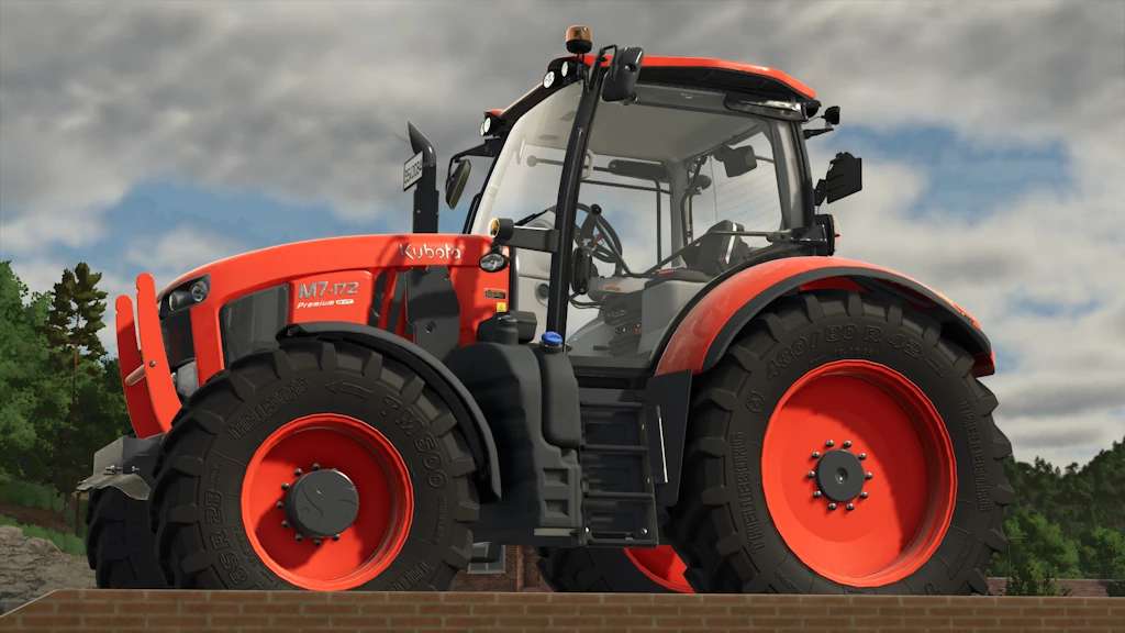 LS 25 Kubota M7 Rust Edition v1.4.0.0 - Farming Simulator 2025 mod, LS 2025 mod / FS 25 mod