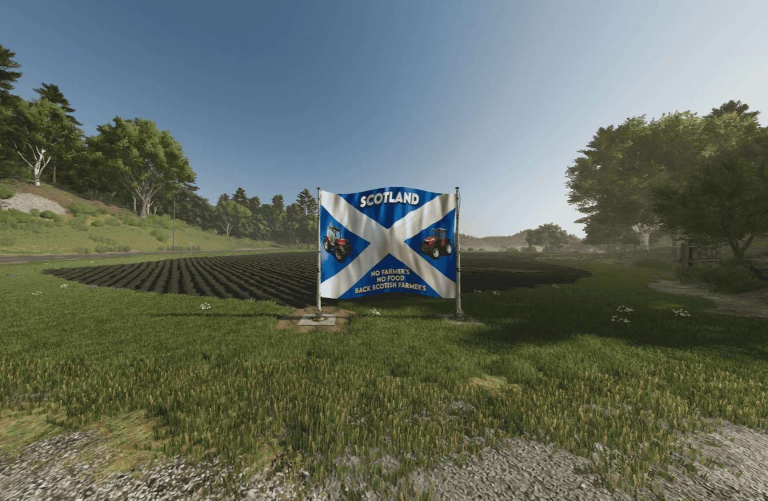 LS 25 Scotish flag EDIT v1.0.0.0 - Farming Simulator 2025 mod, LS 2025 ...