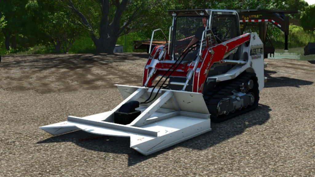 LS 25 Skid Loader Brush Cutter V1.0.0.0 - Farming Simulator 2025 mod ...
